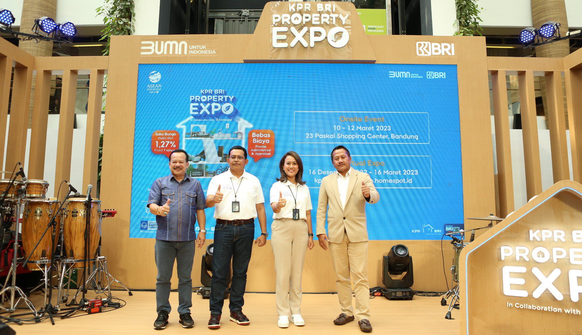 KPR BRI Property Expo 2023 Digelar di Bandung - beritakuh.com