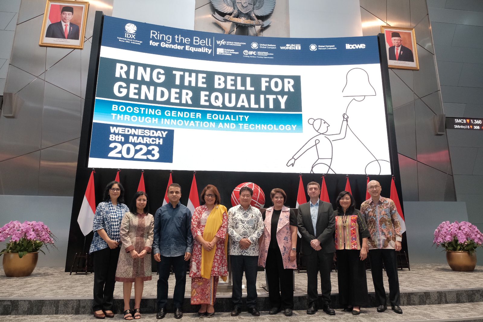 Bursa Saham Kampanye ‘Ring the Bell for Gender Equality’ - beritakuh.com