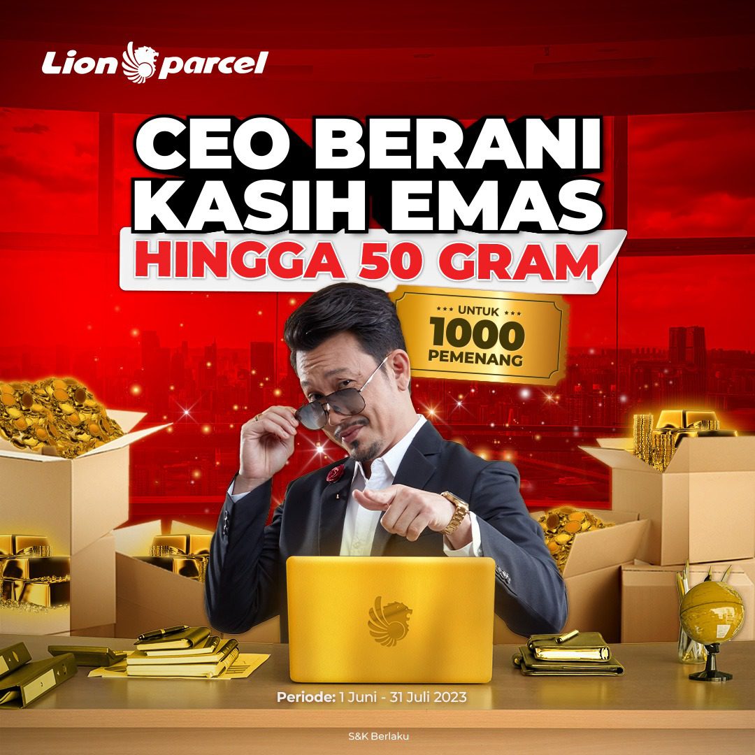 Program CEO Berani Kasih Emas Lion Parcel