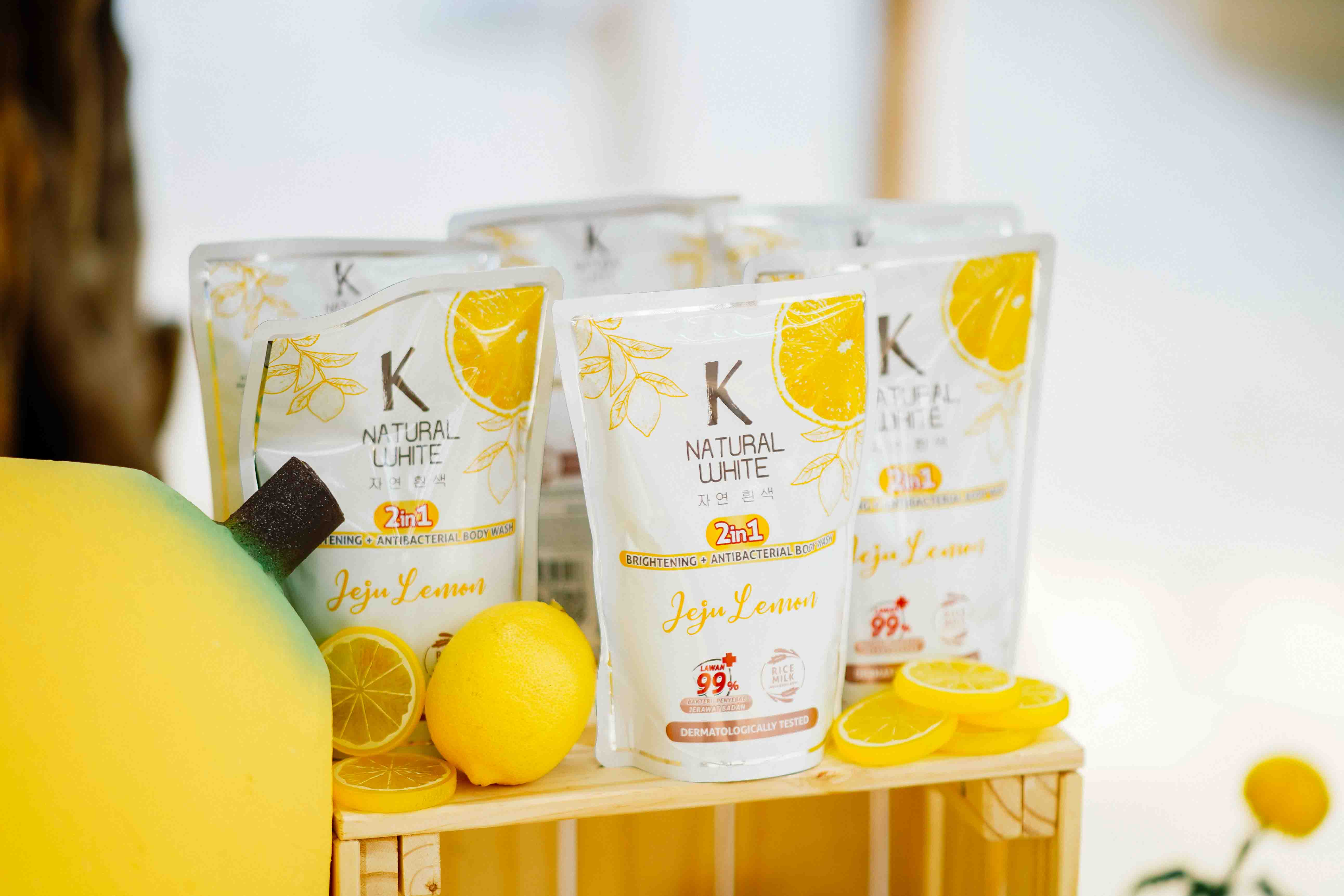 WINGS Care Luncurkan K Natural White Jeju Lemon