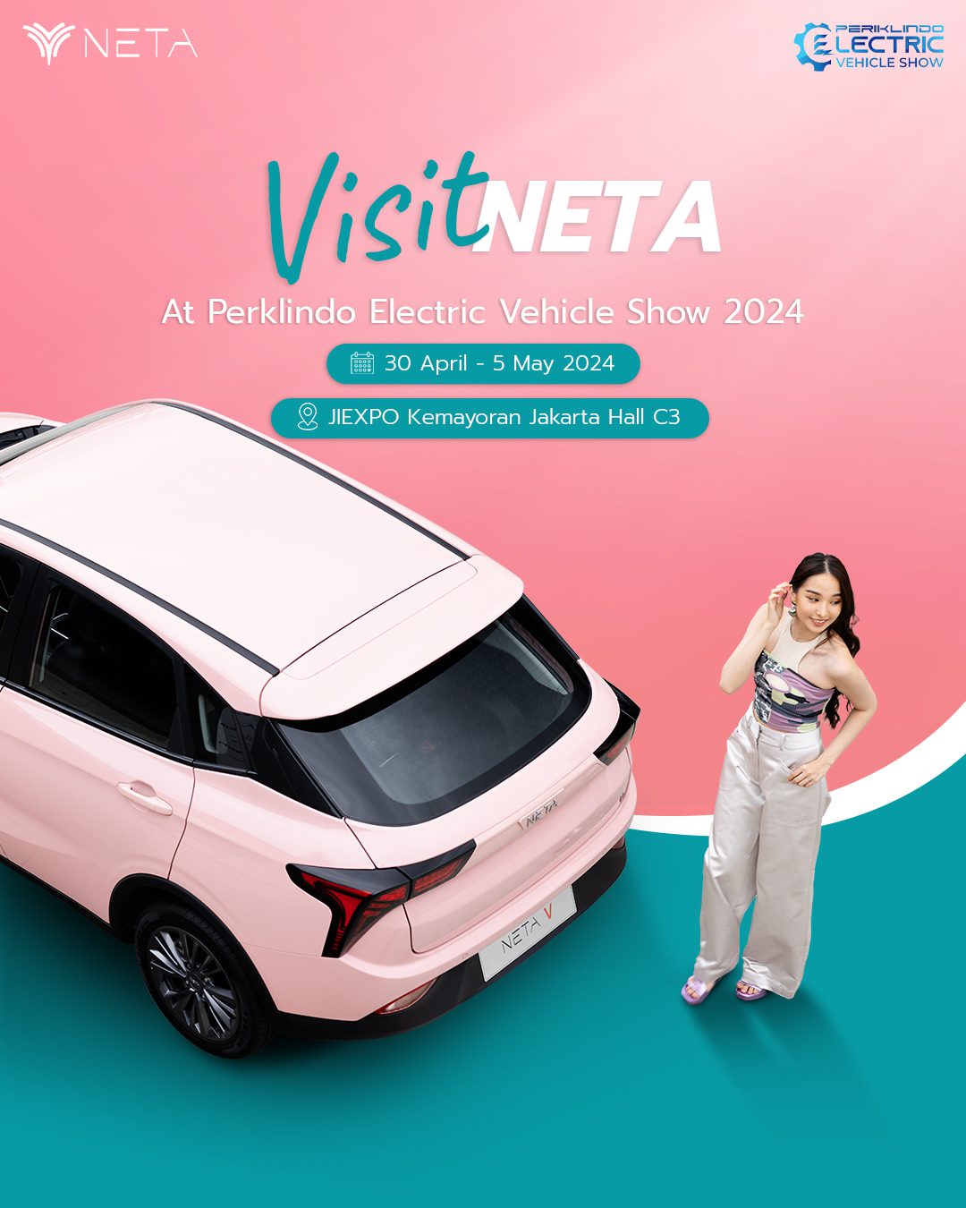 NETA Akan Hadir Pada Gelaran PEVS 2024